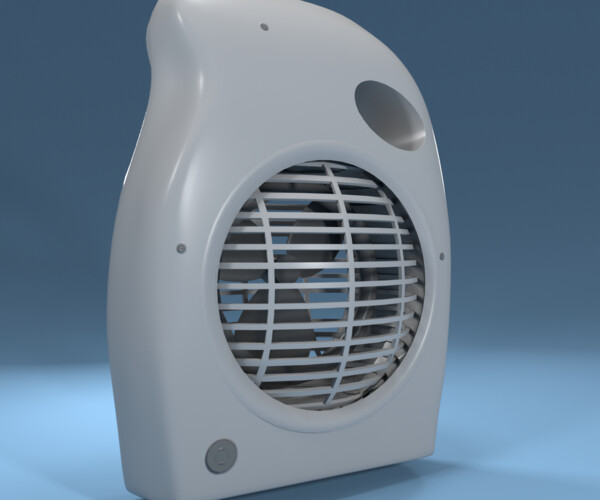 ArtStation - Portable Fan Heater | Game Assets