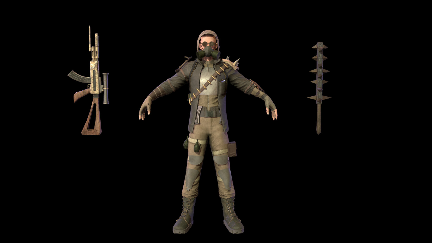 ArtStation - Raider | Game Assets