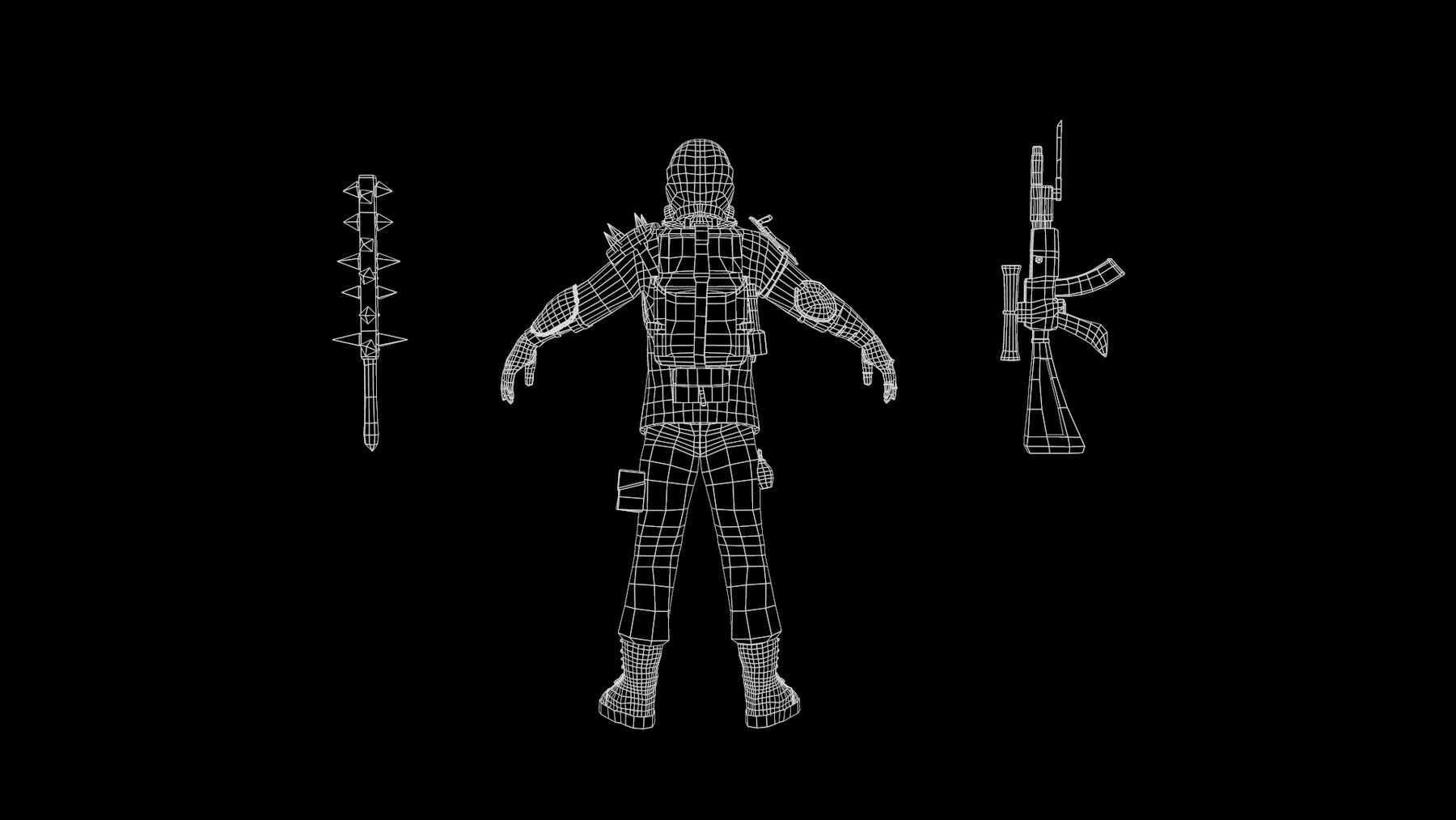 ArtStation - Raider | Game Assets