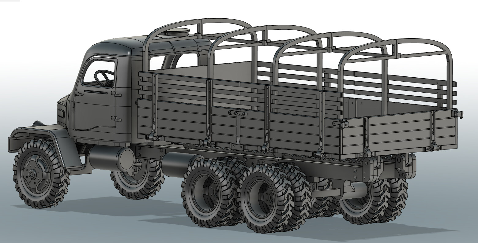 ArtStation - Praga V3S 3Dprint ready | Resources