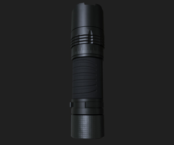 ArtStation - Tactical Flashlight | Game Assets