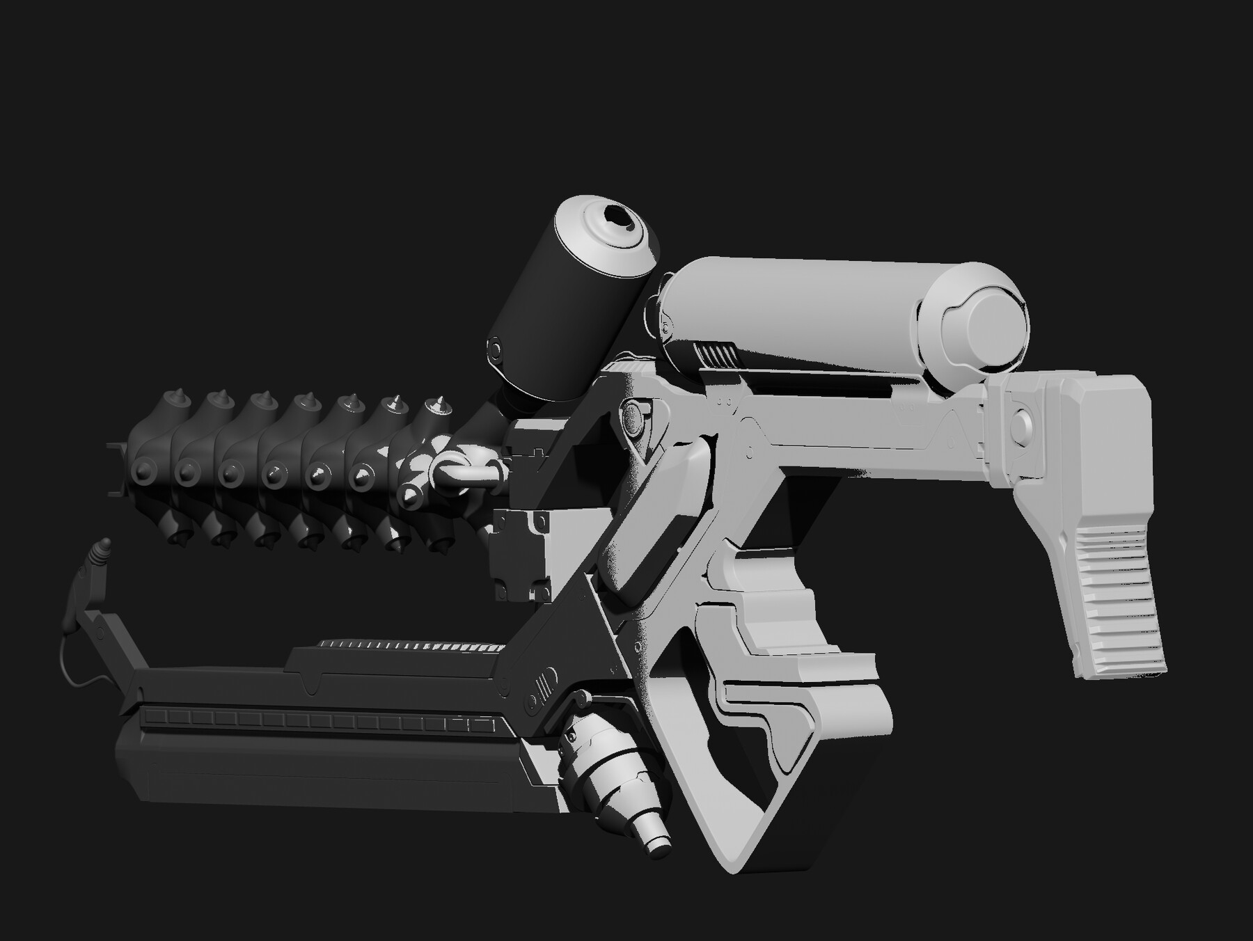 ArtStation - Aliengun 3d print model | Resources