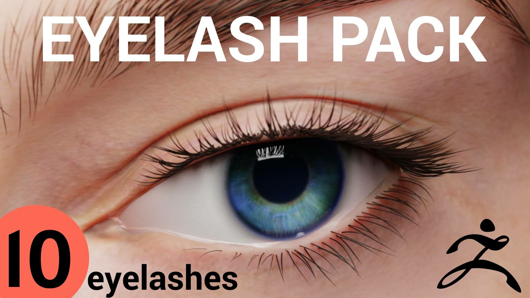 ArtStation - Eyelash Pack (ZBrush) | Brushes