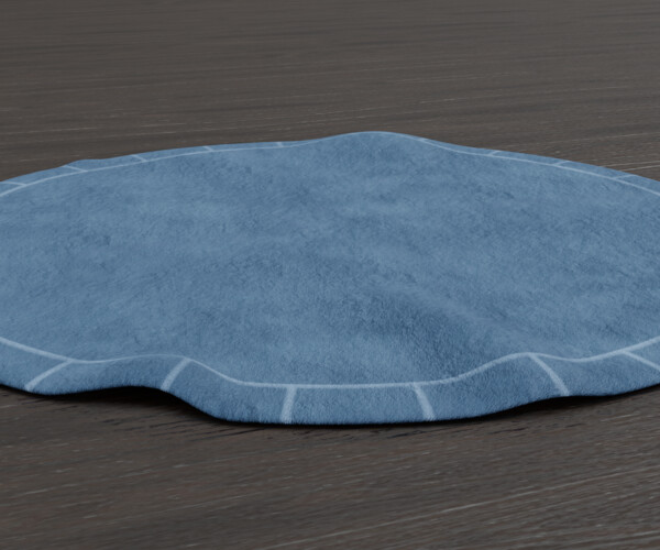 ArtStation - Circular Rug 3D model | Resources
