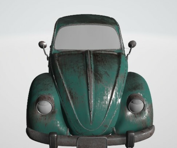 ArtStation - Rusted beetle | Game Assets