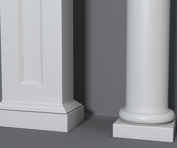 ArtStation - Columns Collection -3 - 10 pieces | Resources