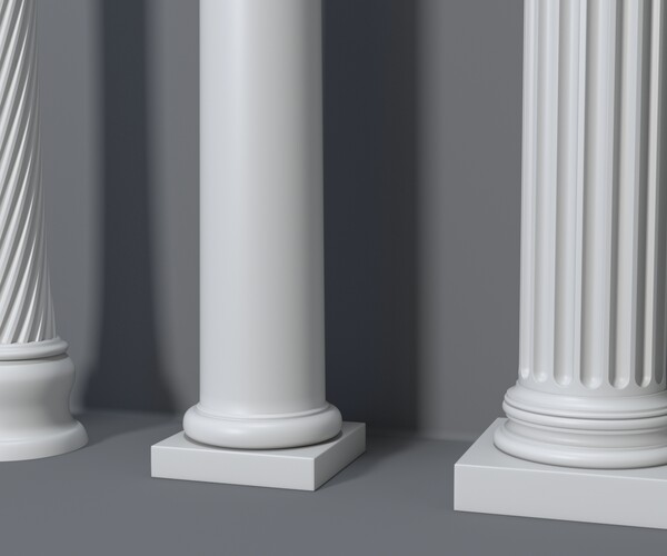 ArtStation - Columns Collection -3 - 10 pieces | Resources