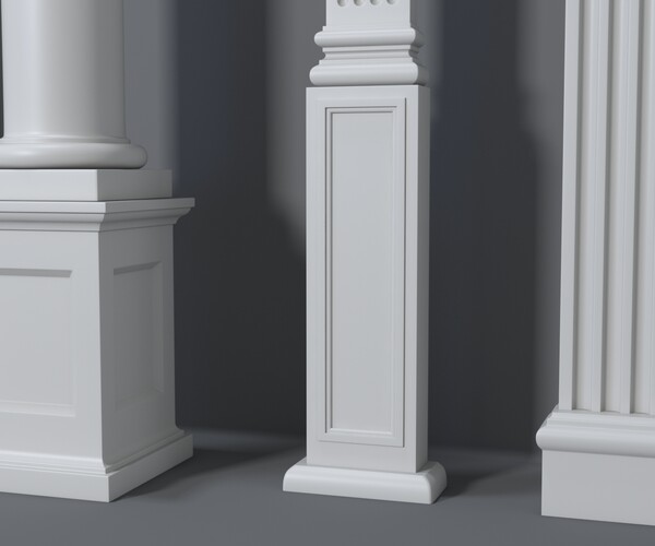 ArtStation - Columns Collection -3 - 10 pieces | Resources