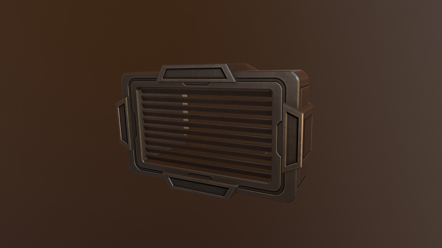 ArtStation - Sci Vi Air Vent Low-poly 3D model | Game Assets