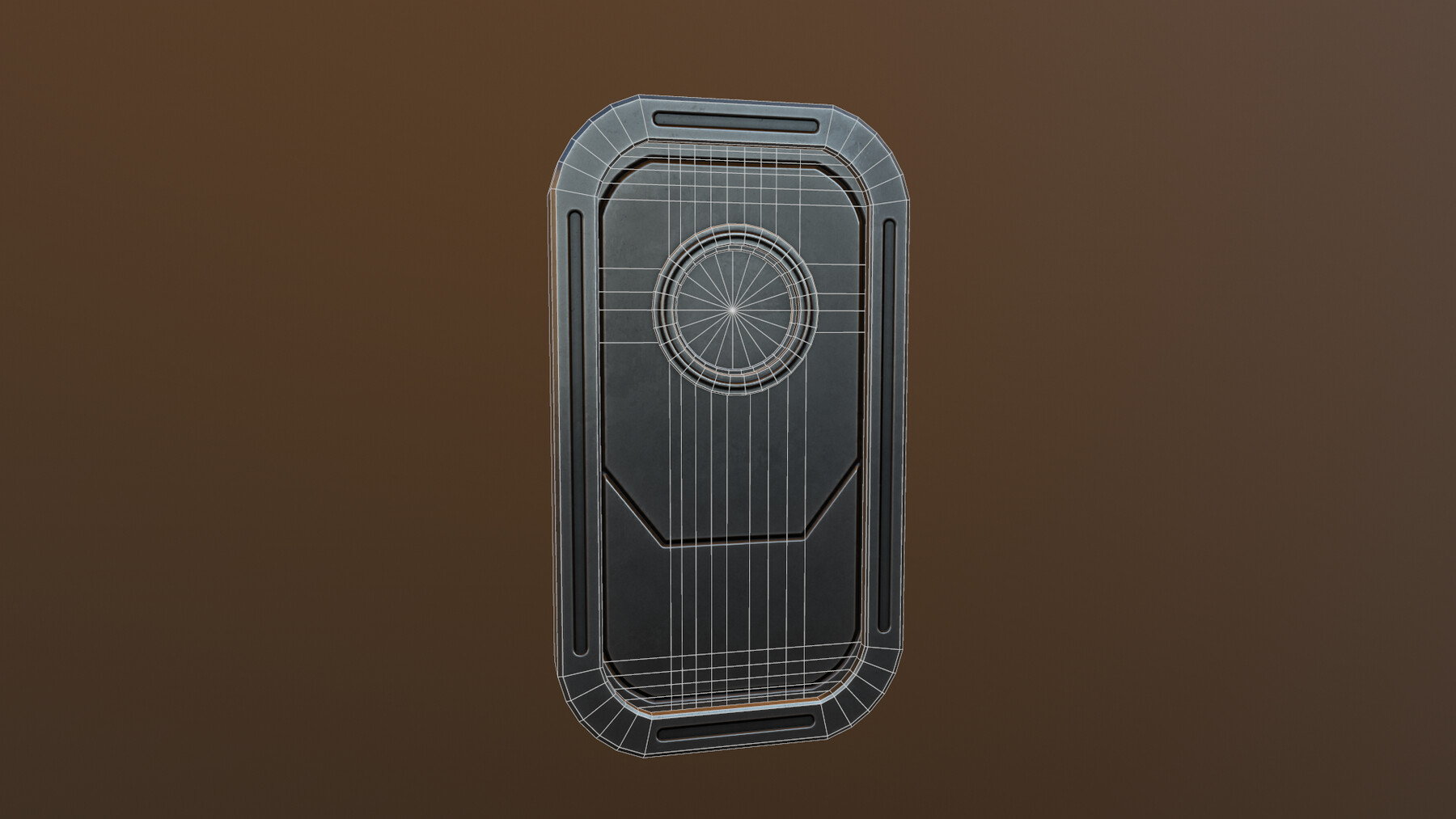 ArtStation - Sci Fi Door Low-poly 3D model | Game Assets