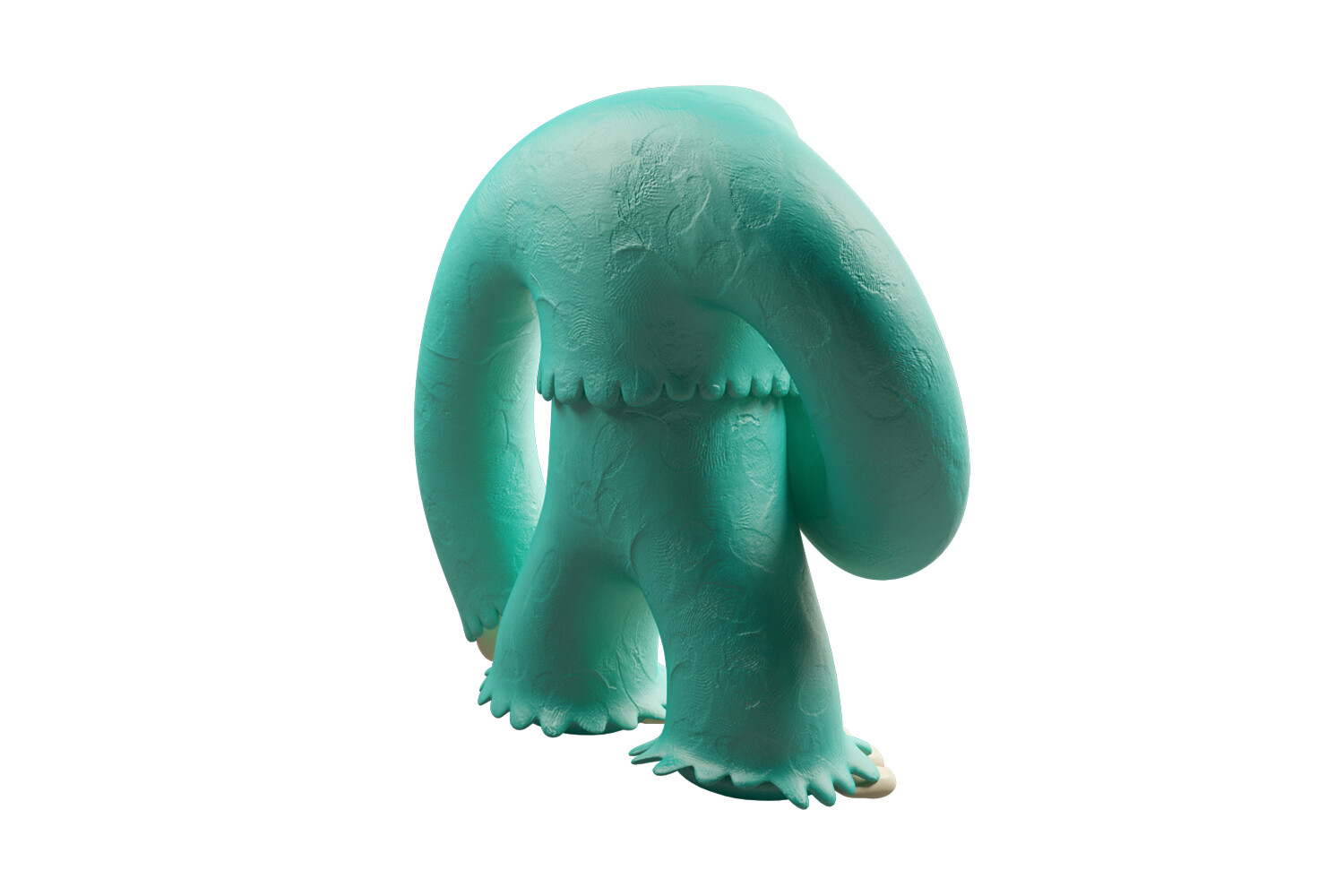 ArtStation - Plasticine Yeti 3D model | Resources