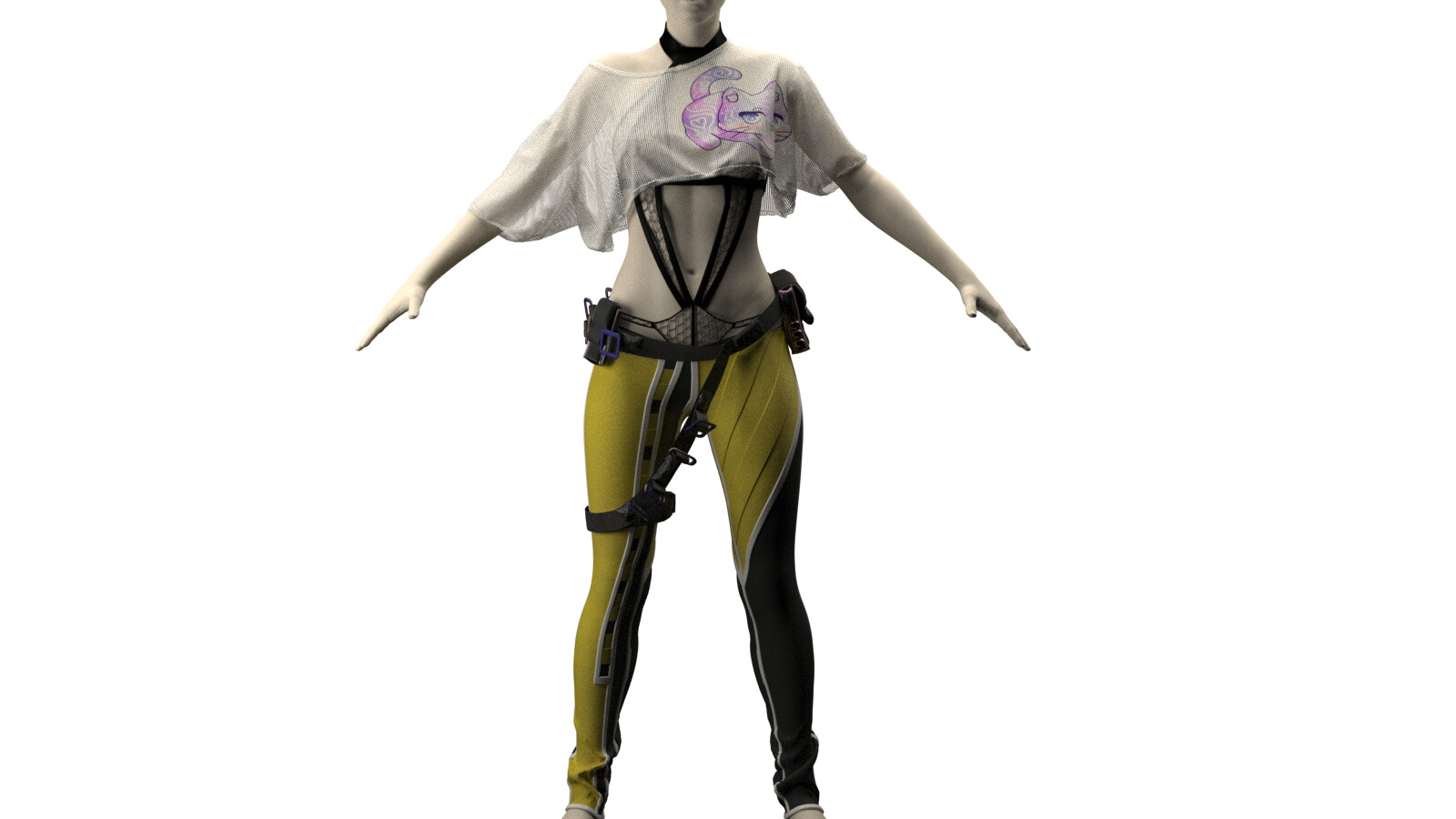 ArtStation - GENESIS 8 FEMALE SET: CLO3D, MARVELOUS DESIGNER 3 PROJECTS ...