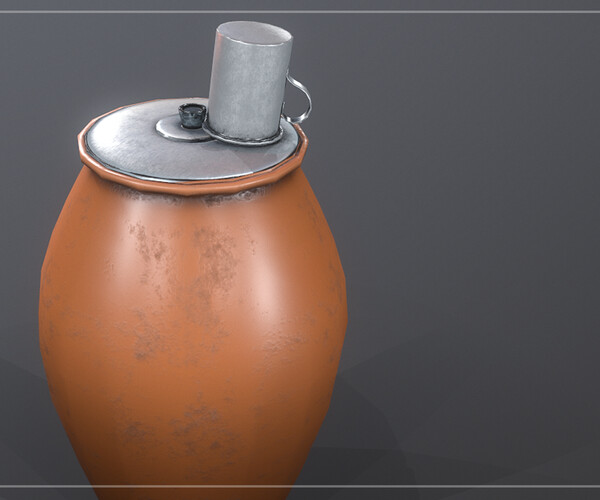 ArtStation - Clay pot | Game Assets