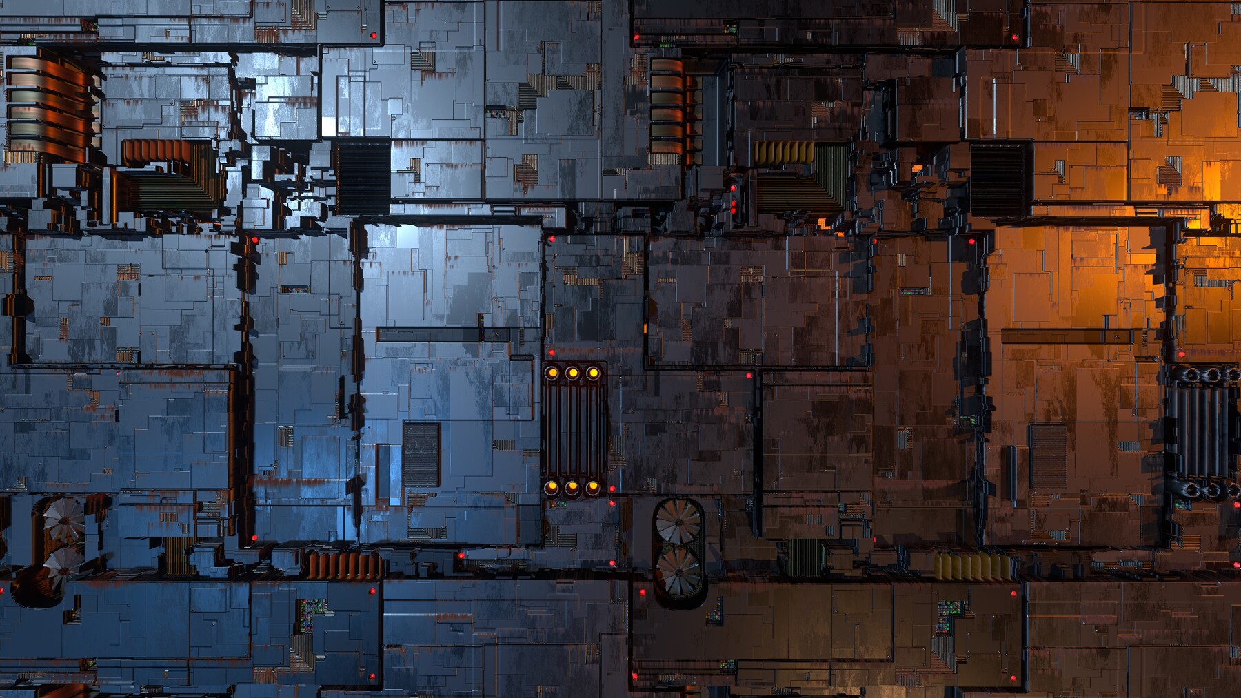 ArtStation - Sci-fi Paneling Material | Game Assets