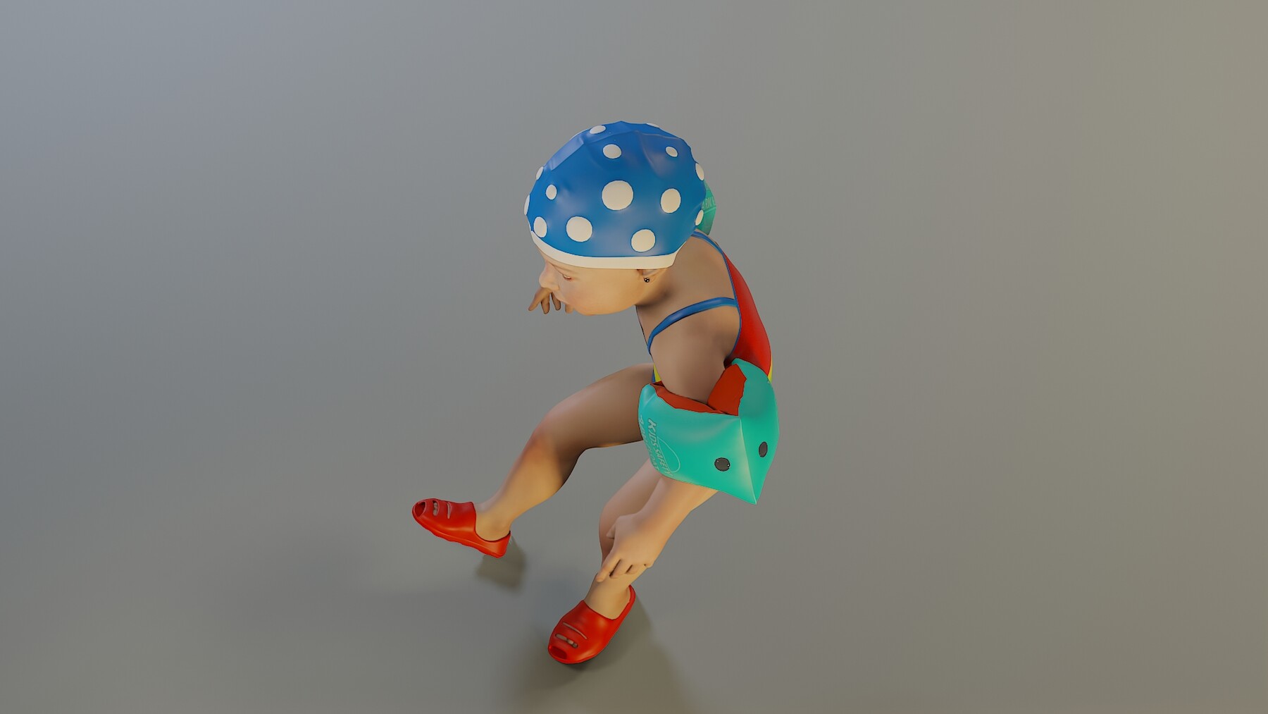 ArtStation - SwwimmingPool Child Female ACC0203007 | Resources