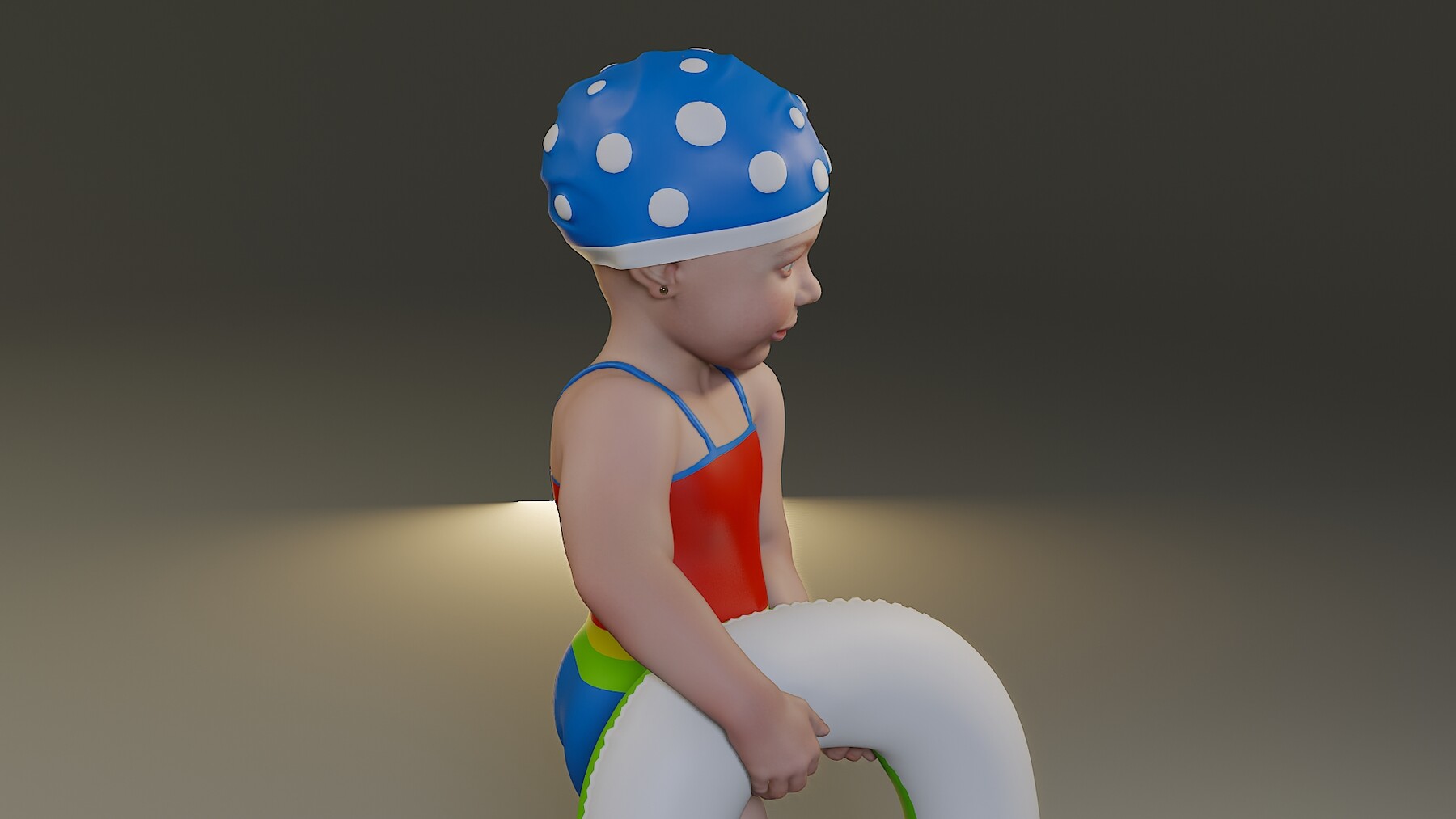 ArtStation - SwwimmingPool Child Female ACC0203008 | Resources