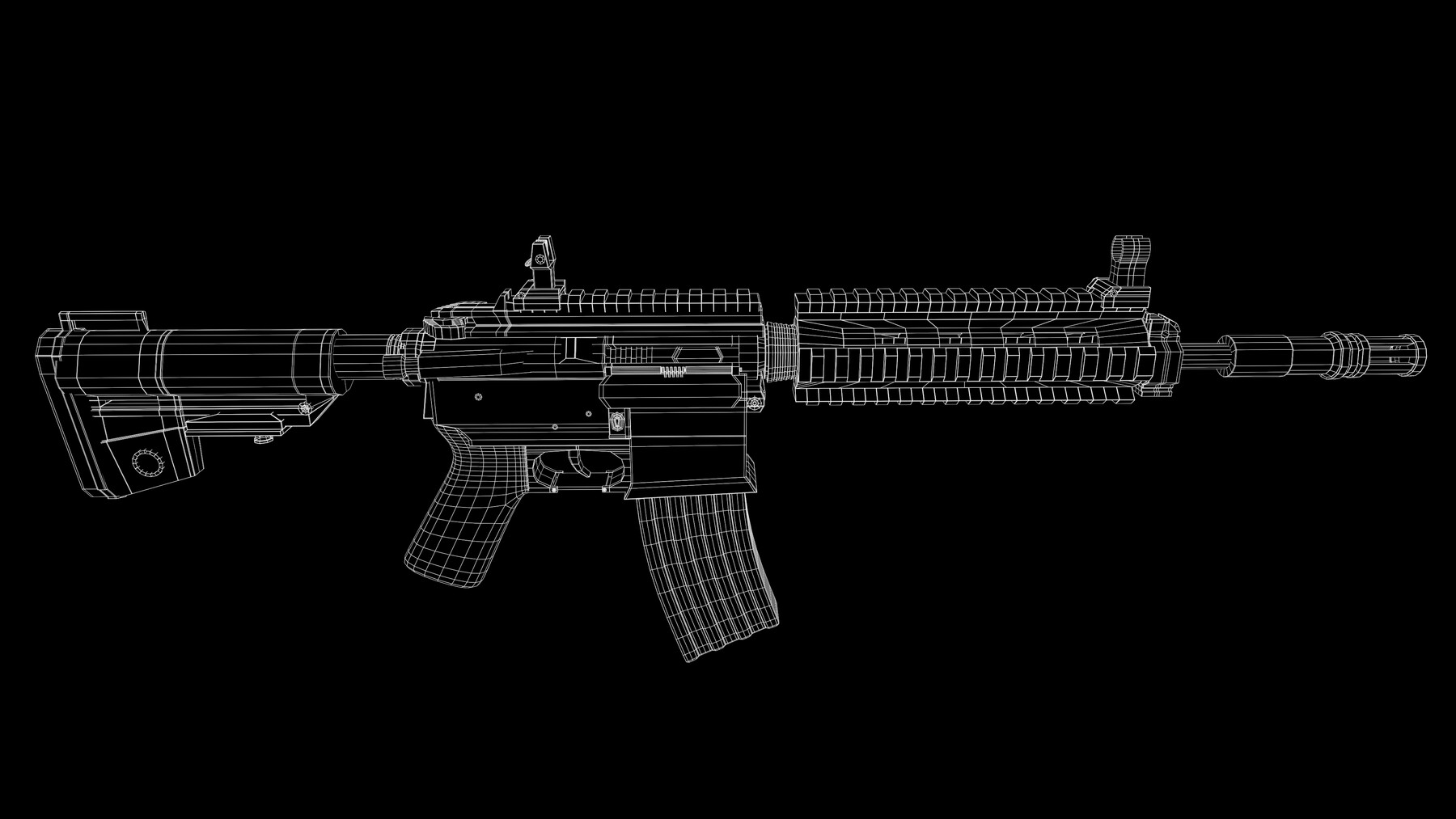 ArtStation - M416 | Game Assets