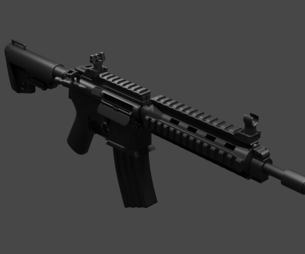 ArtStation - M416 | Game Assets
