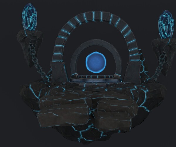 ArtStation - Stylized Altar | Game Assets