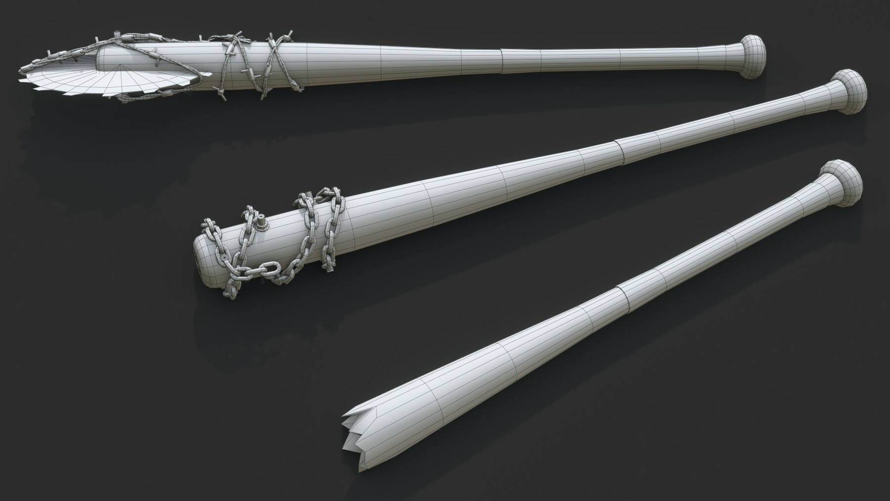 ArtStation - Baseball Bats Assets 02 | Game Assets