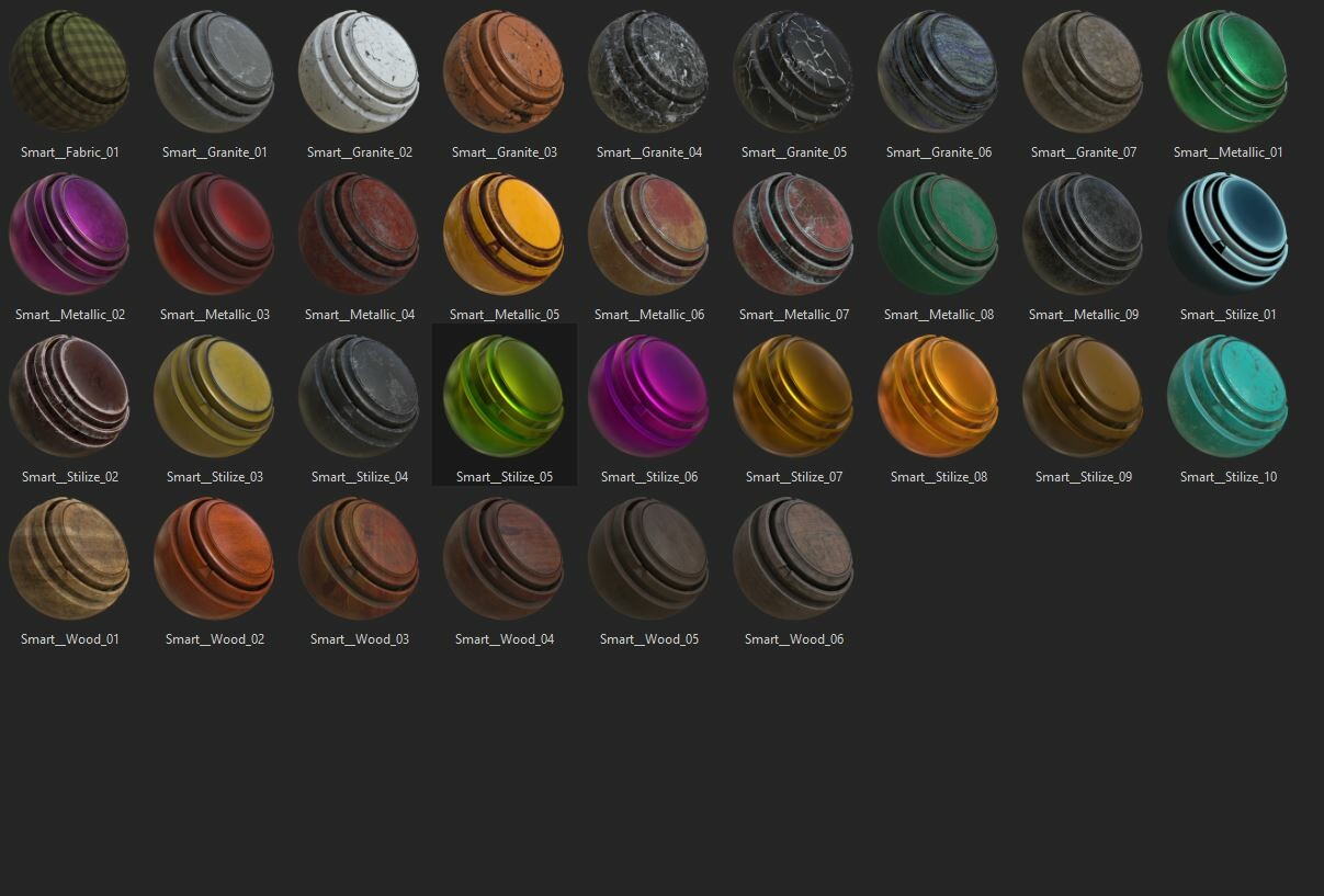 ArtStation - 33 Smart Material | Game Assets