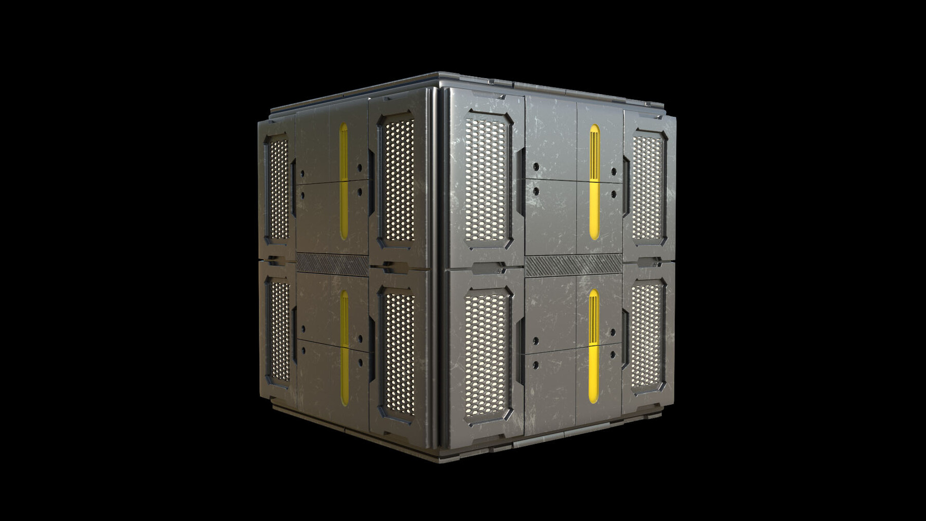 ArtStation - Panel Sicifi_03 | Game Assets