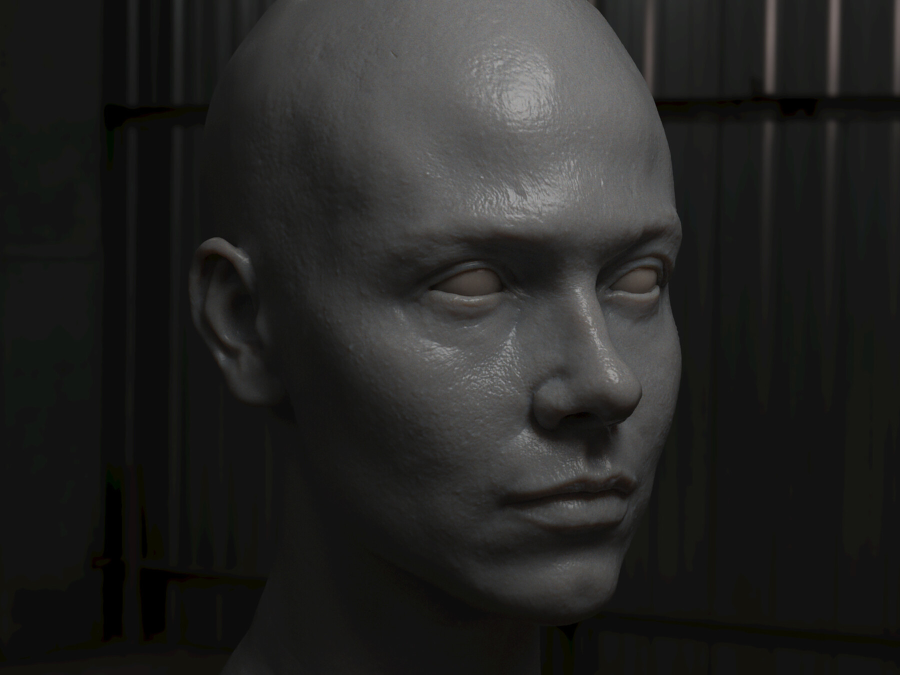 ArtStation - Photorealistic PBR female face game animation ready Low ...