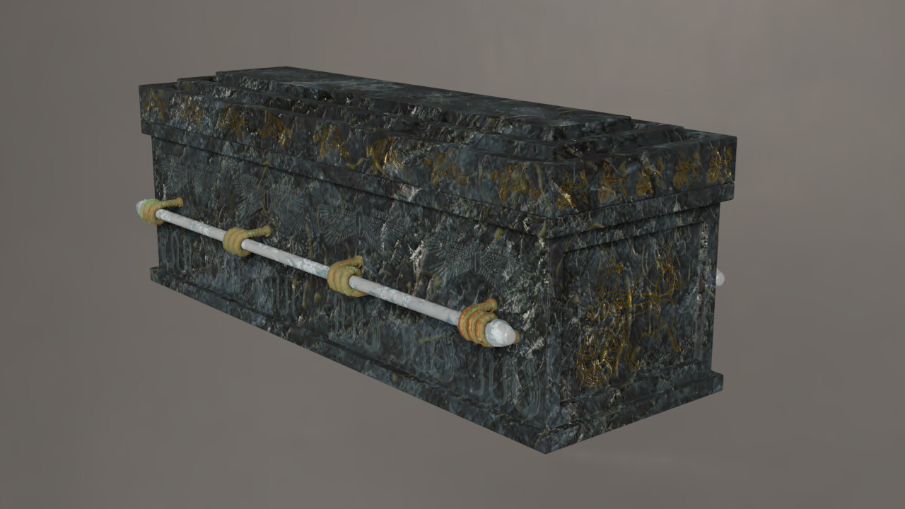 ArtStation - Coffin | Game Assets