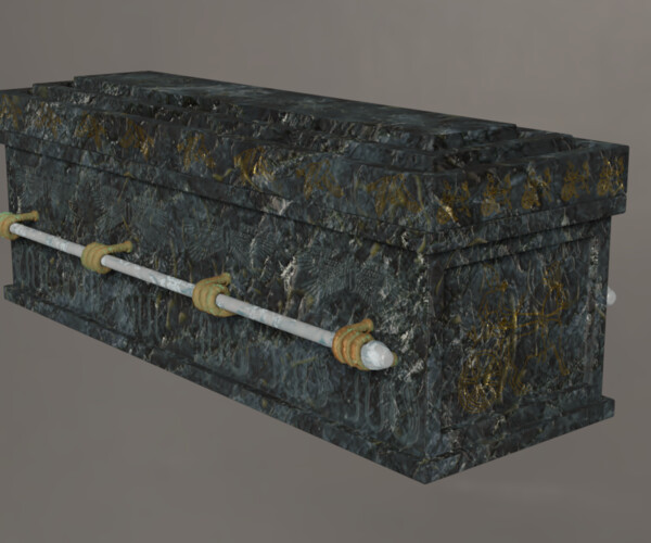 ArtStation - Coffin | Game Assets