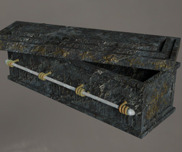 ArtStation - Coffin | Game Assets