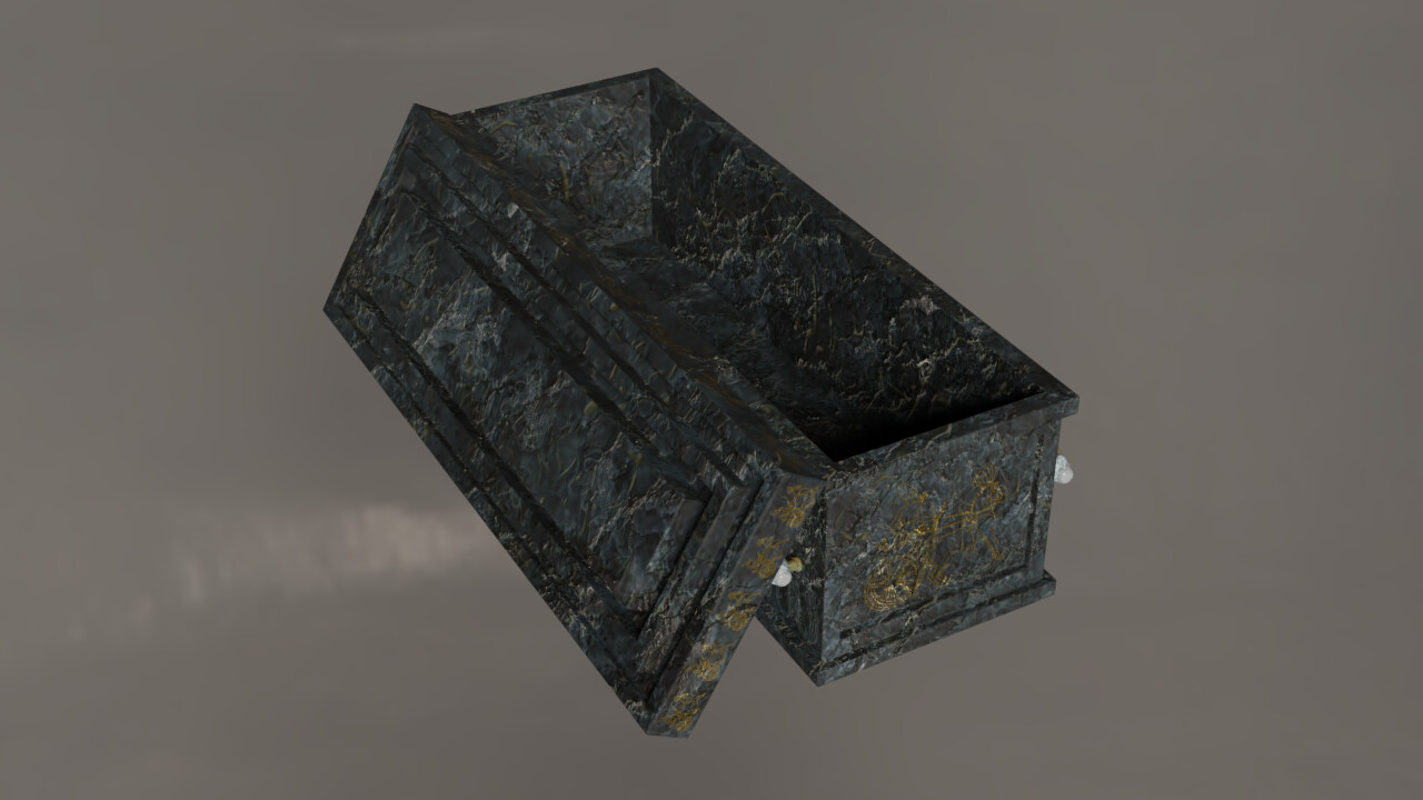 ArtStation - Coffin | Game Assets
