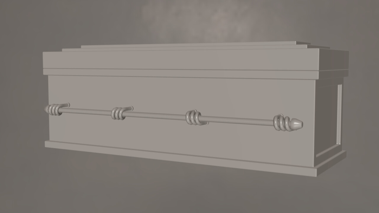 ArtStation - Coffin | Game Assets