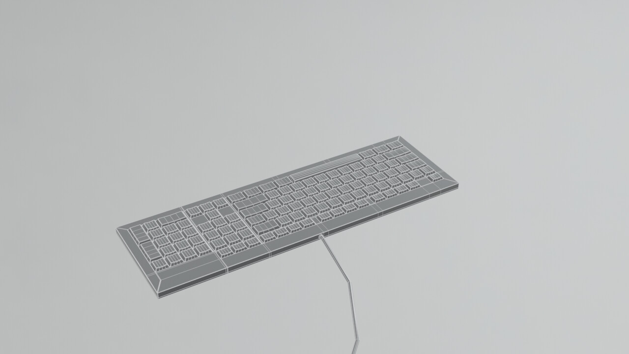 ArtStation - Keyboard | Game Assets