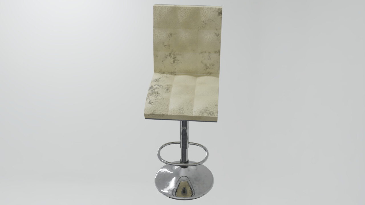 ArtStation - Bar Stool | Game Assets