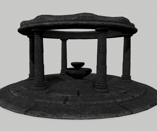 ArtStation - Altar Set | Game Assets