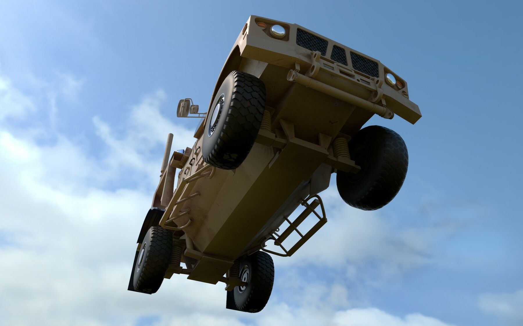 ArtStation - American Military Vehicle Game Ready | Game Assets