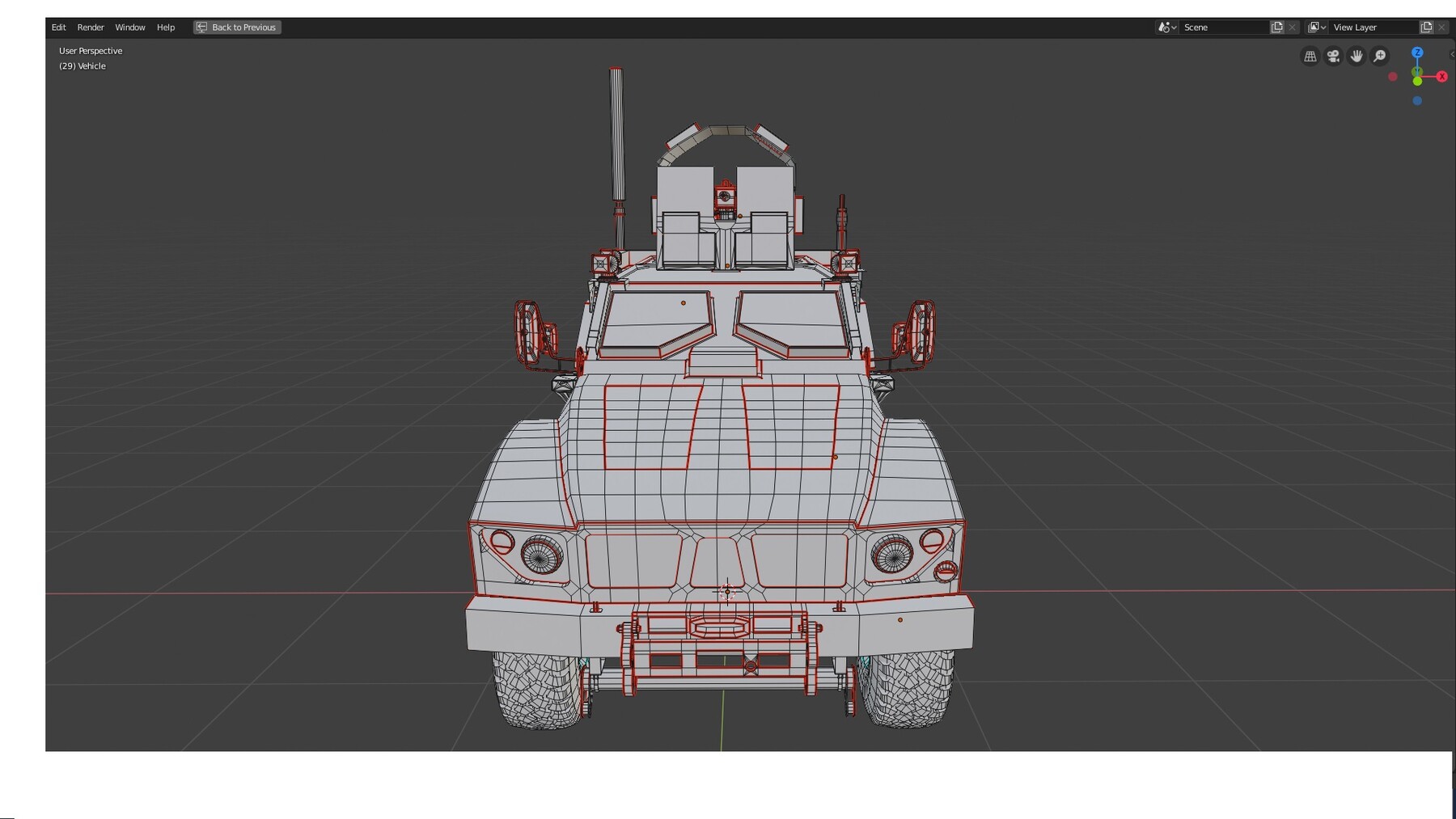 ArtStation - American Military Vehicle Game Ready | Game Assets