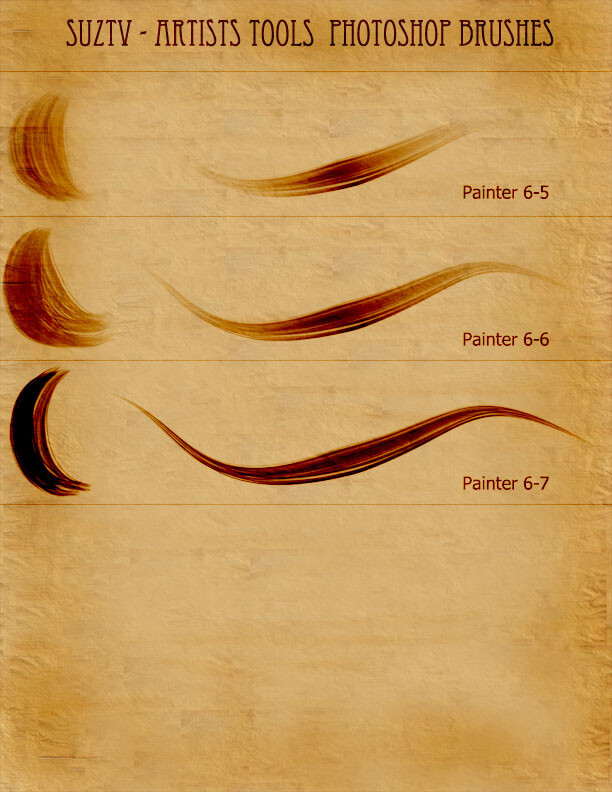 ArtStation - Artists Tool Photoshop Brush Set by Suztv | Brushes