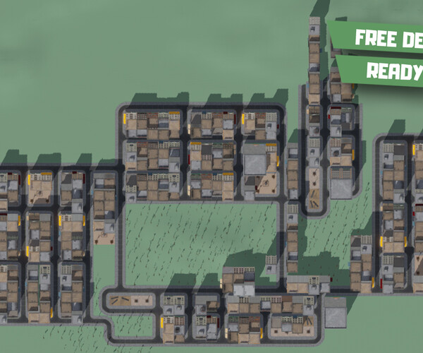 ArtStation - Easy Modular City | Game Assets