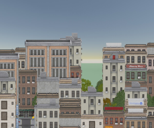 ArtStation - Easy Modular City | Game Assets