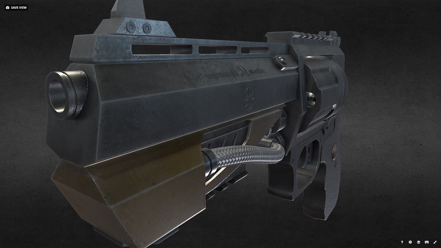 ArtStation - Centurion gun from the video game Singularity | Game Assets