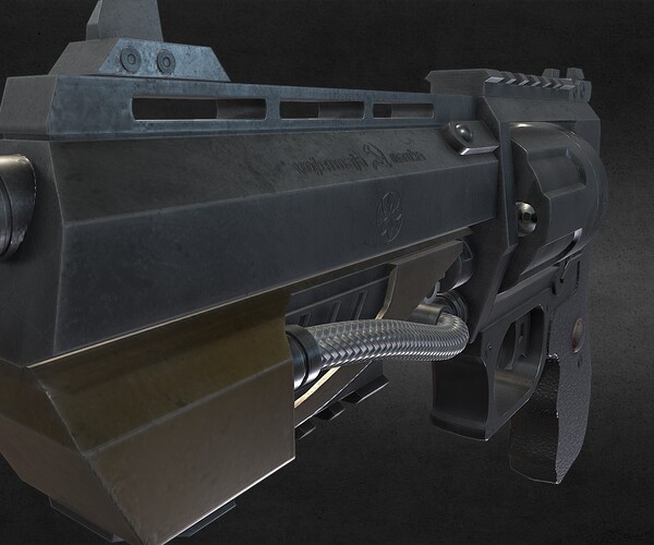 ArtStation - Centurion gun from the video game Singularity | Game Assets