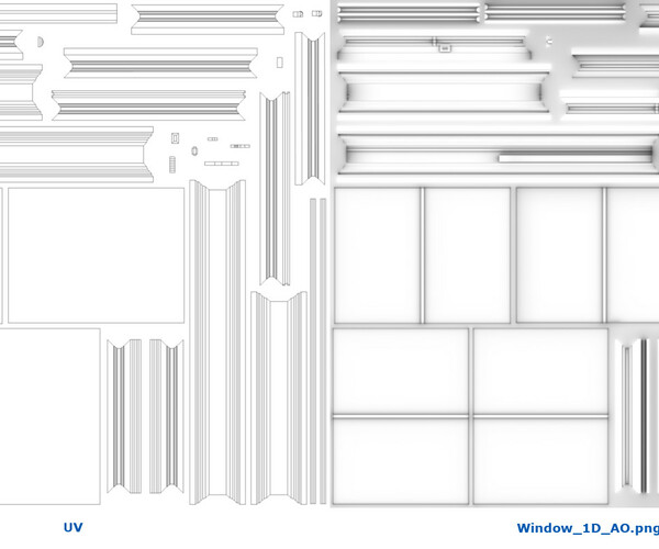ArtStation - Window 1D | Game Assets