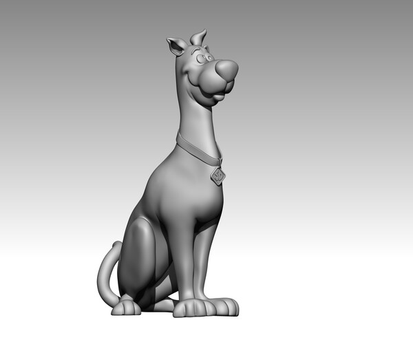 ArtStation - Scooby Doo sitting | Resources