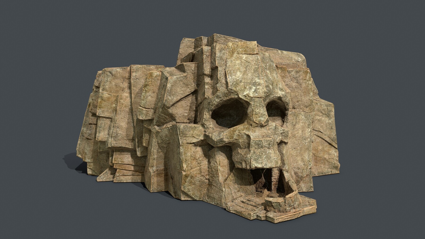 ArtStation - Skull Rock | Game Assets