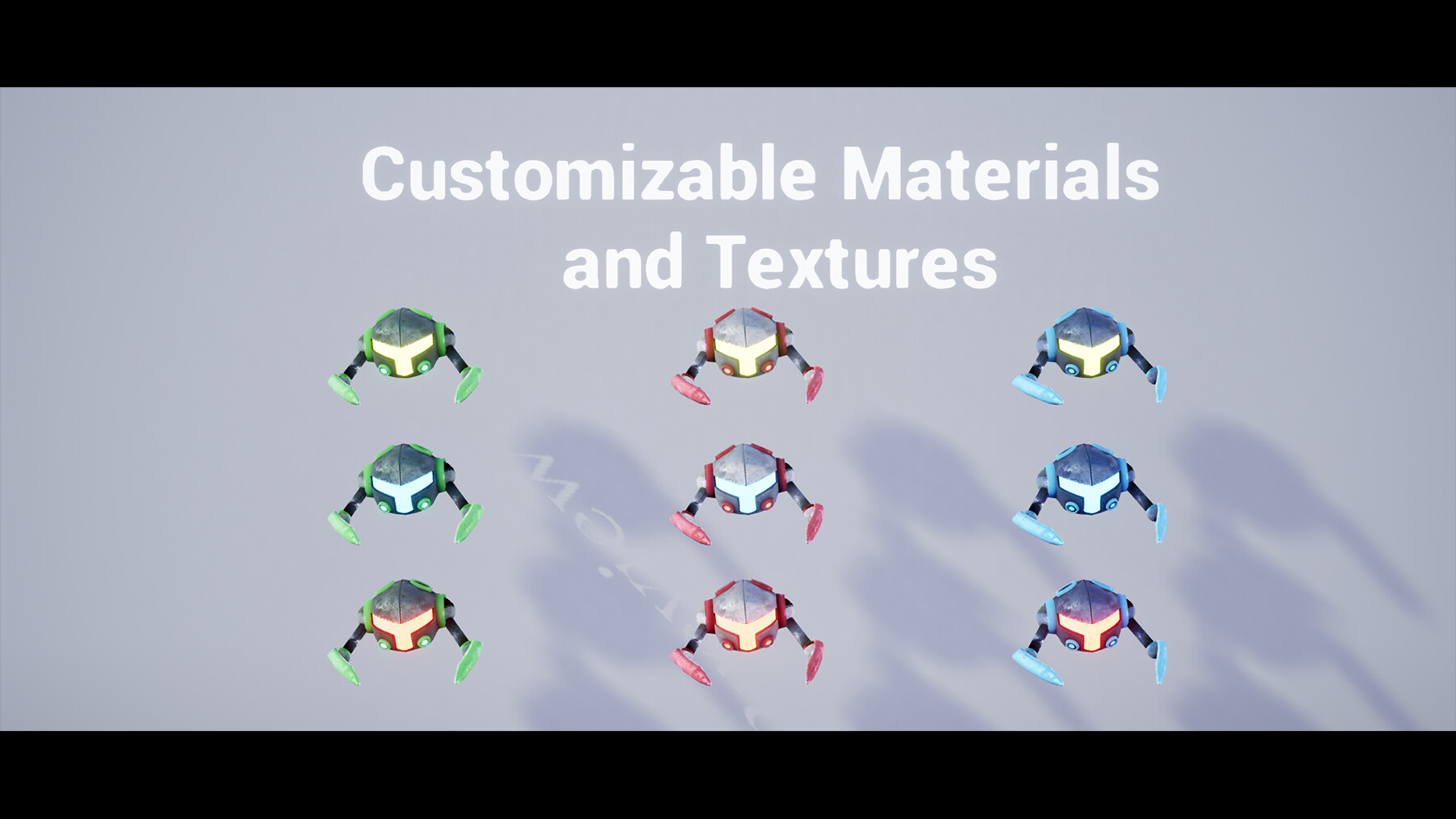 ArtStation - Sci-Fi Drones - (Unreal Engine 4 Game Ready Characters ...