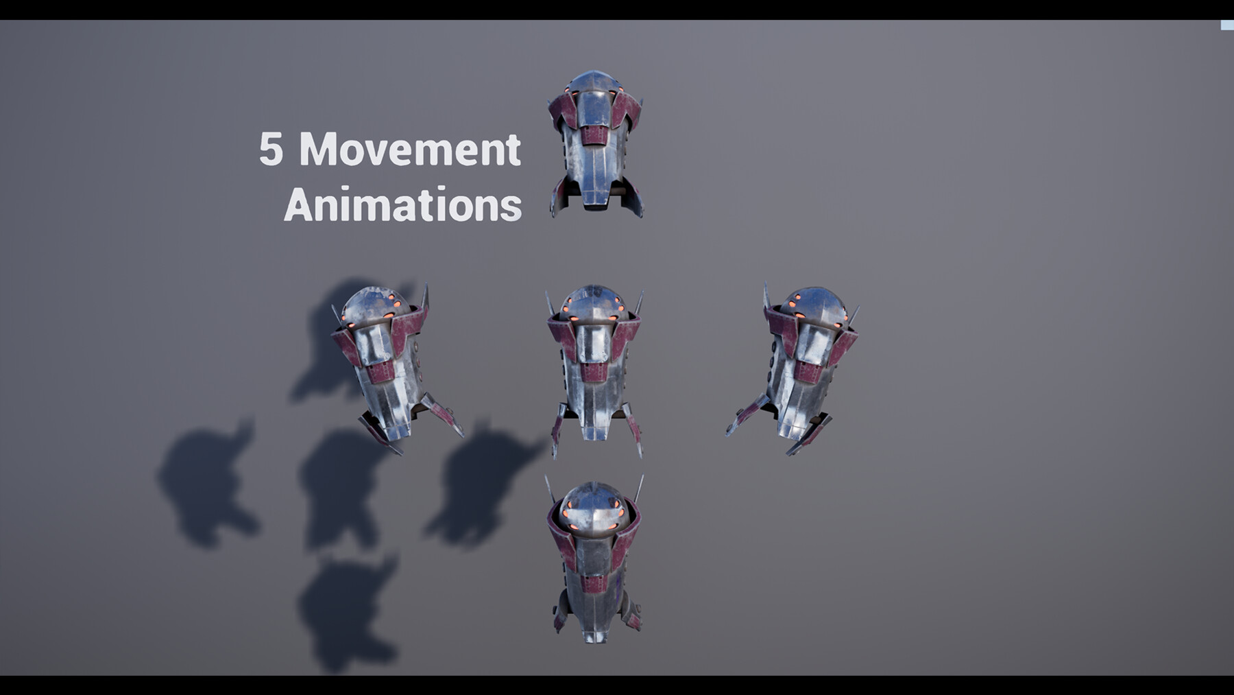 ArtStation - Sci-Fi Drones - (Unreal Engine 4 Game Ready Characters ...