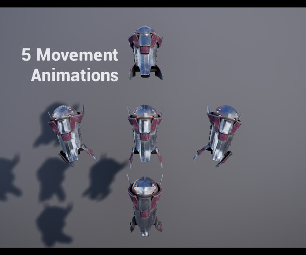 ArtStation - Sci-Fi Drones - (Unreal Engine 4 Game Ready Characters ...