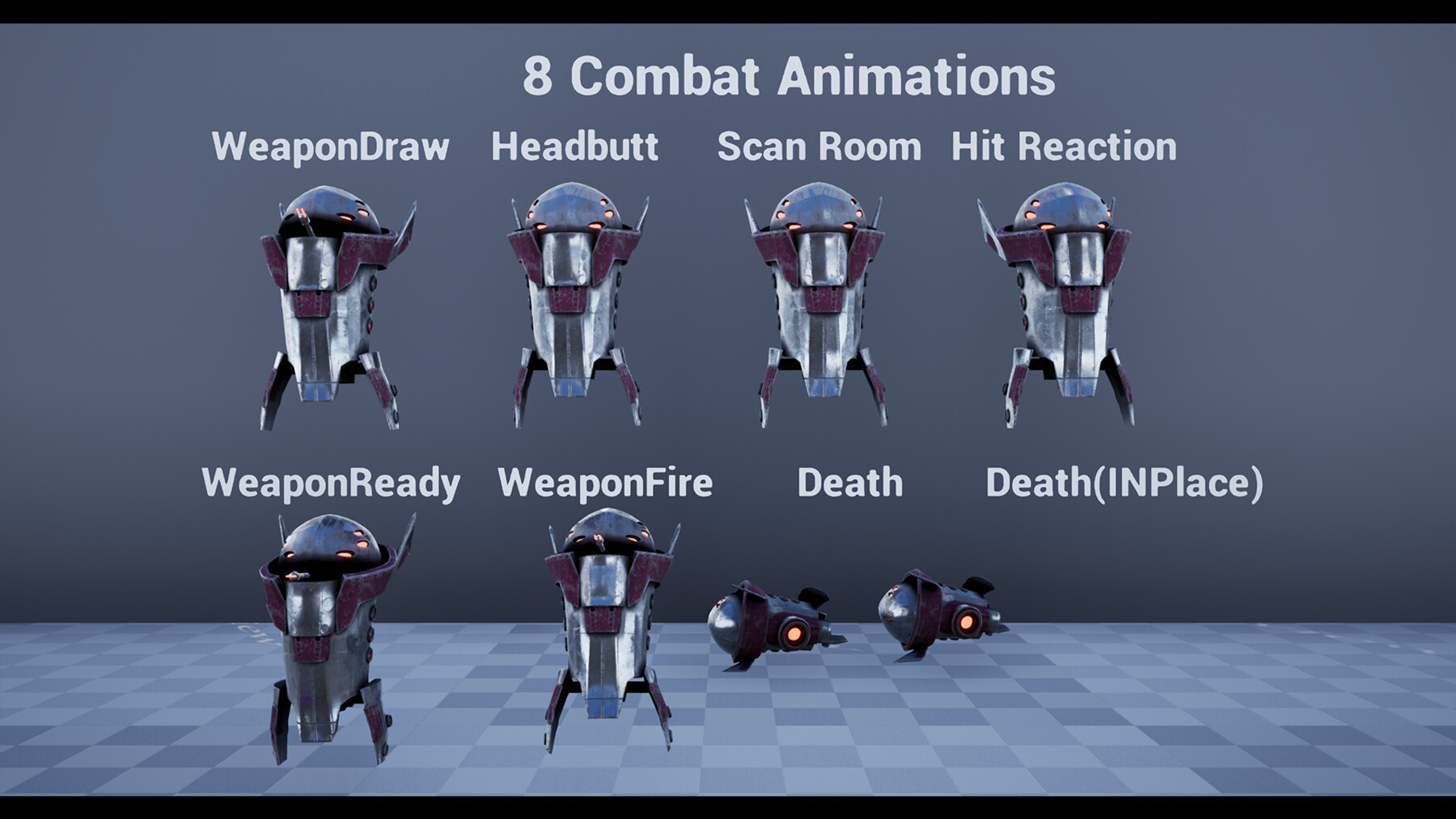 ArtStation - Sci-Fi Drones - (Unreal Engine 4 Game Ready Characters ...