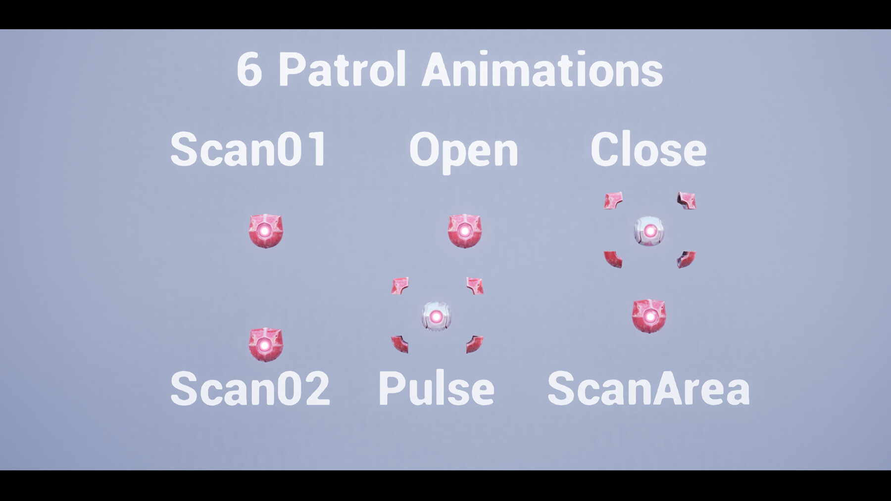 ArtStation - Sci-Fi Drones - (Unreal Engine 4 Game Ready Characters ...